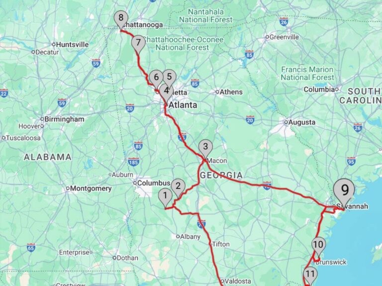 Georgia National Park Road Trip: Guide to Adventure - Travel The Parks